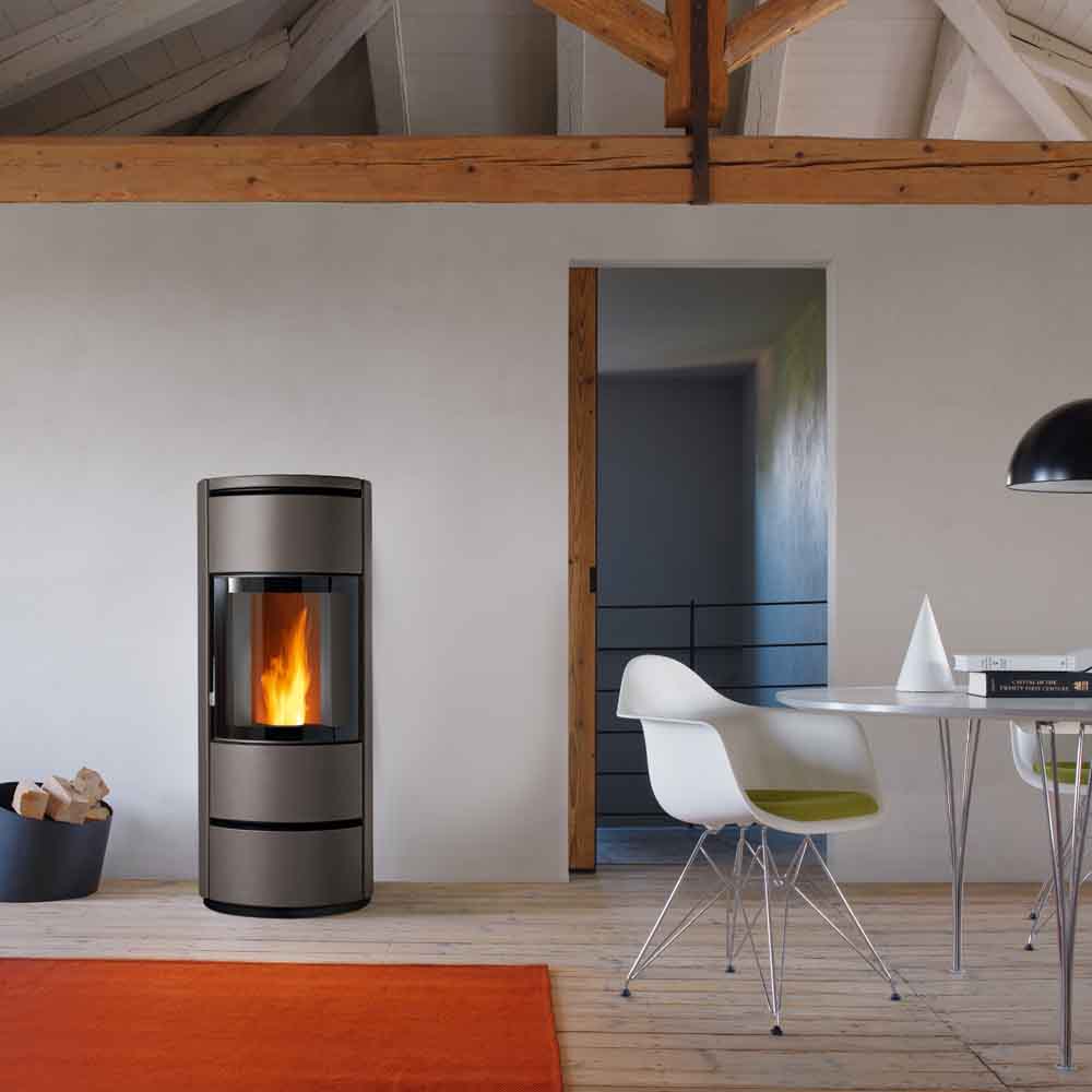 Piazzetta P943M Pellet Fireplace - Calore Fireplaces