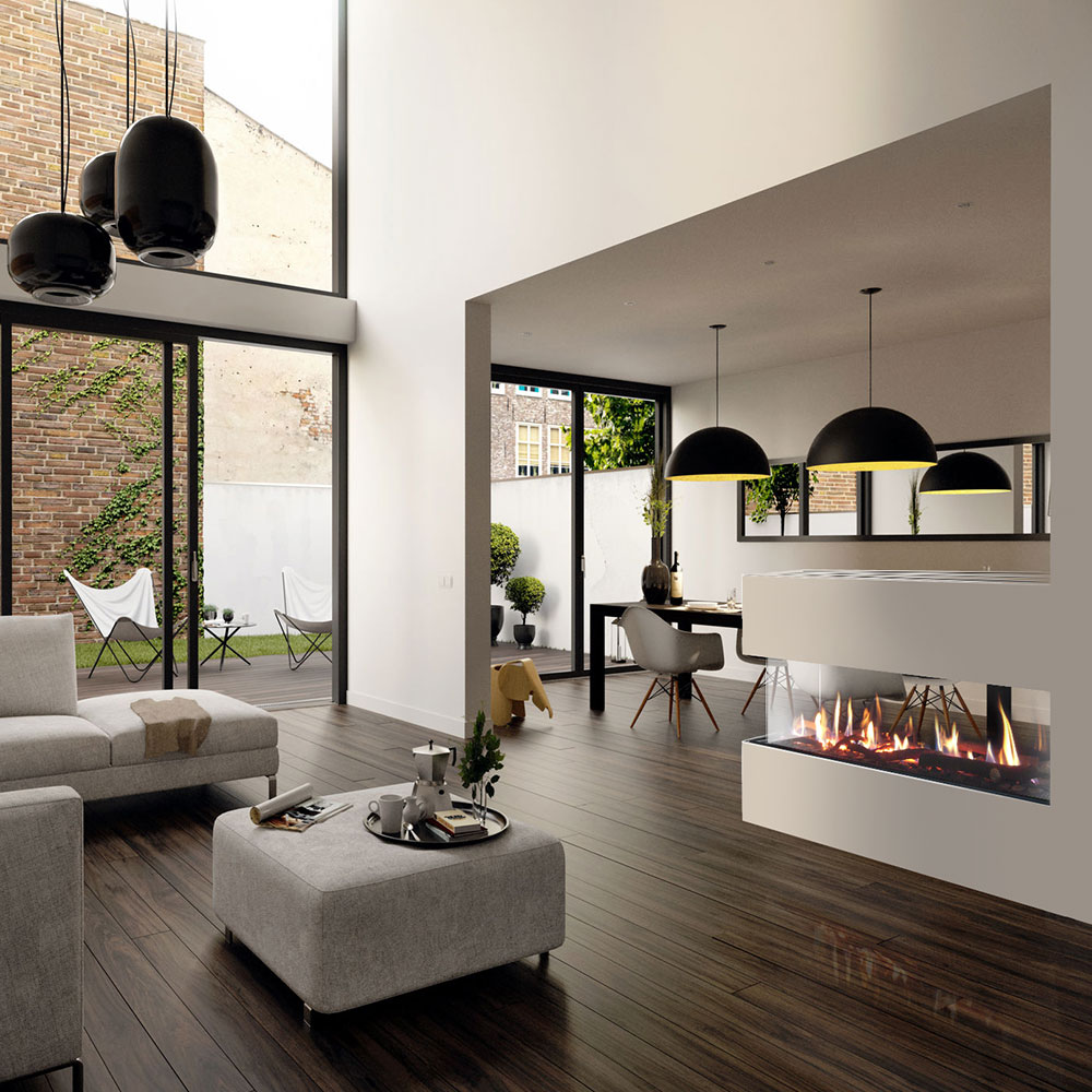 Italkero Venezia 130 P Gas Fireplace - Calore Fireplaces