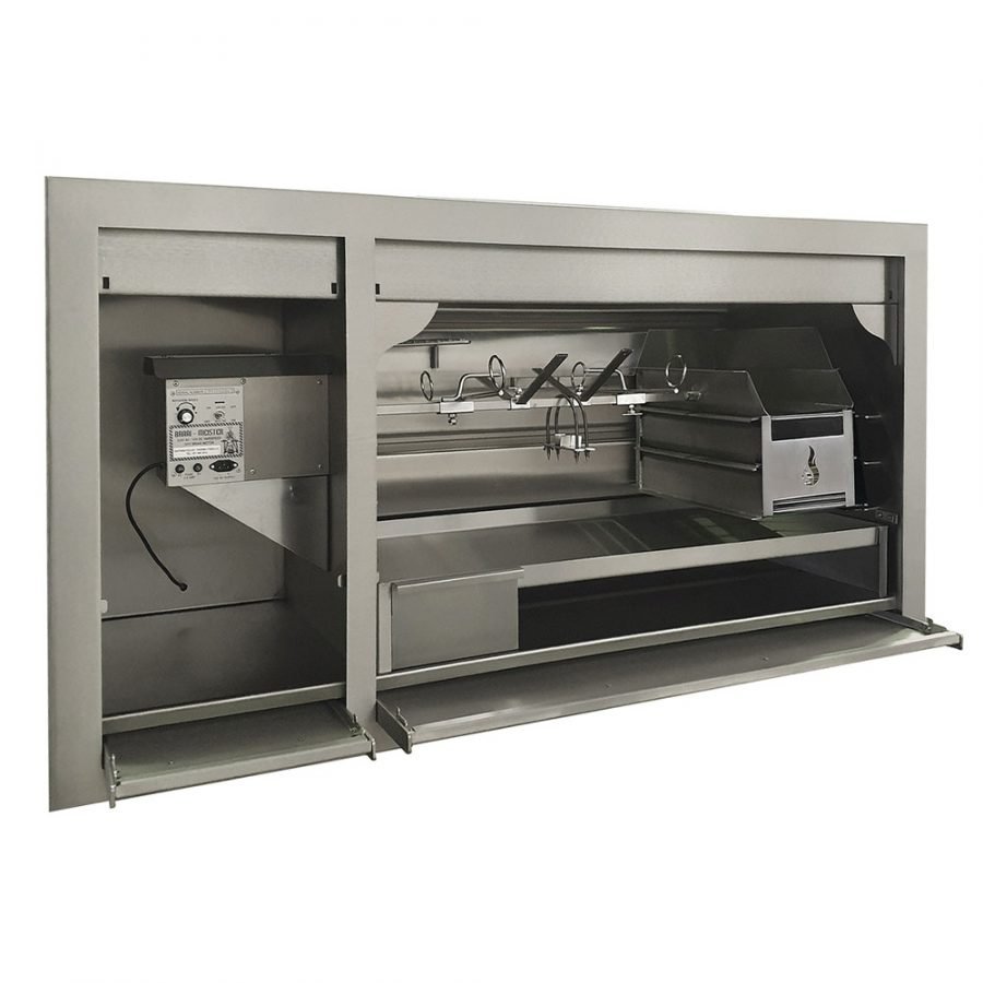 Professional Spit Braai | Built In | Steel | Double Doors | For Sale ...