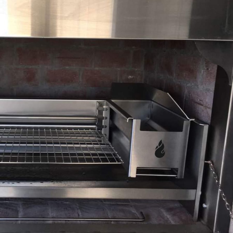 Built In Gas & Wood Combo Braais - Calore Fireplaces