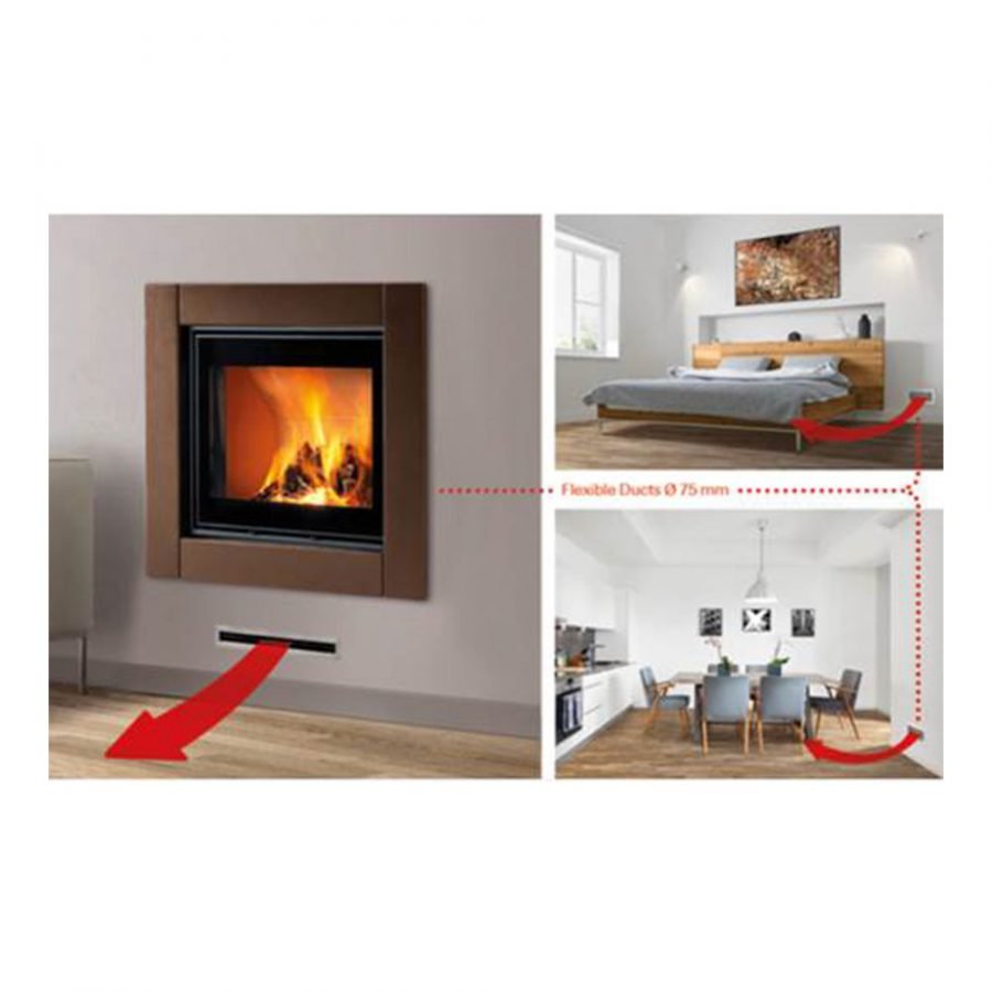Piazzetta MA 271 SL Plus Wood Fireplace - Calore Fireplaces