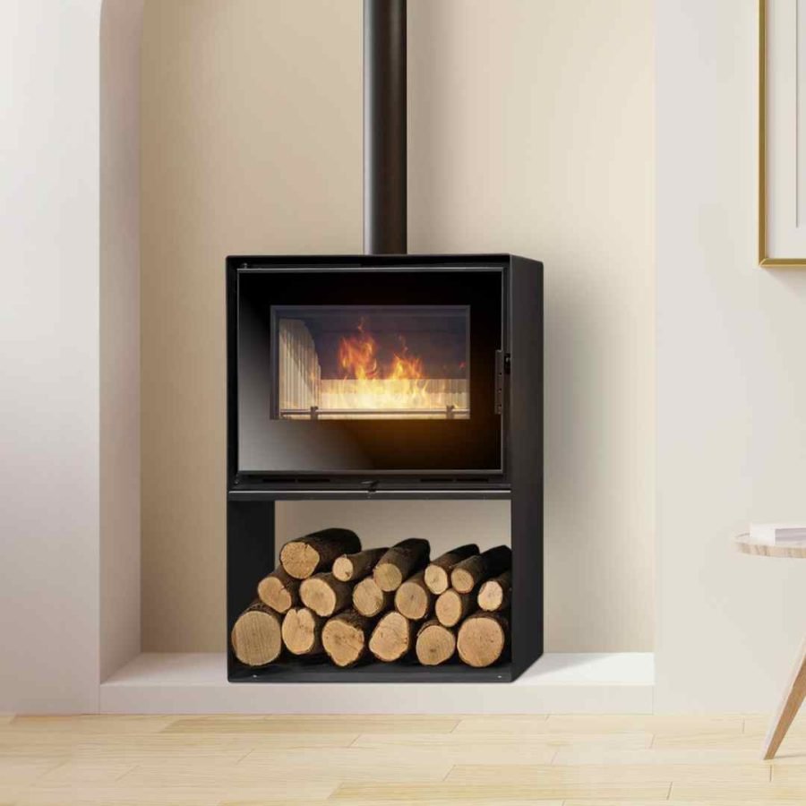 What Size Cast Iron Fireplace Do I Need for a Medium to Large Open-Plan ...